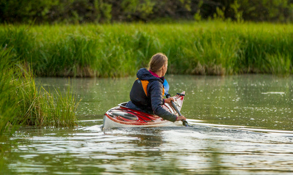 Personal Challenge: Brace stroke and edging - Eddyline Kayaks